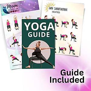 CHAIR YOGA FOR SENIORS DVD + Poster + Bonus Yoga DVD. Strength- Energize- Healing- Relieve Stress. Chair yoga DVD for beginners. Yoga chair exercises for seniors DVD. Yoga videos for beginners DVD.