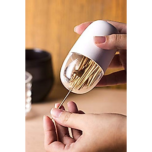 QUALY Deer Meadow Toothpick Holder Unique Home Design Decoration Unusual Gift FKitchen Gadgets Housewarming BPA-Free Cool Kitchen Gadgets Modern Home Decor Gifts Gift