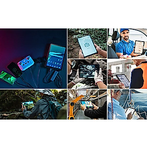 OUKITEL 10in Tablet Android12 20000mAh RT2 Rugged Tablet 8GB+128GB 1TB Tablet, Waterproof Tablet 4G LTE Dual SIM+5G WiFi Smart Tablet 16MP+16MP Camera 33W Fast Charging/IP68/IP69K/OTG/T-Mobile