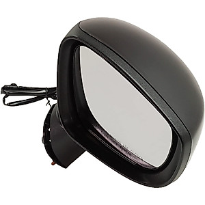Kool Vue Driver & Passenger Side Power Heated Mirrors for Chrysler Pacifica 2017-2019 Without Signal Light & Blind Spot Monitor Paintable For Models Without One Touch Open/Close Feature