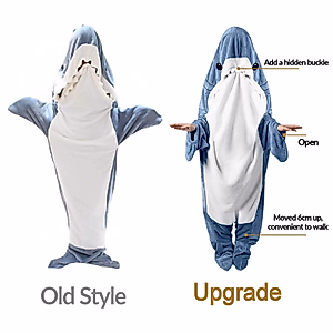 Shark Blanket Kids, Shark Blanket Hoodie Onesie, Shark Onesie Kids, Shark Wearable Blanket, Shark Pajamas, Shark Costume