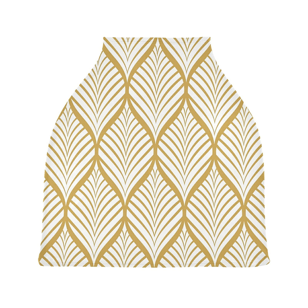 Nursing Cover Breastfeeding Scarf Palm Leaf Boho - Baby Car Seat Covers, Infant Stroller Cover, Carseat Canopy(923c)