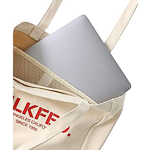 Milkfed PC Pocket Tote Bag, Women's, Red