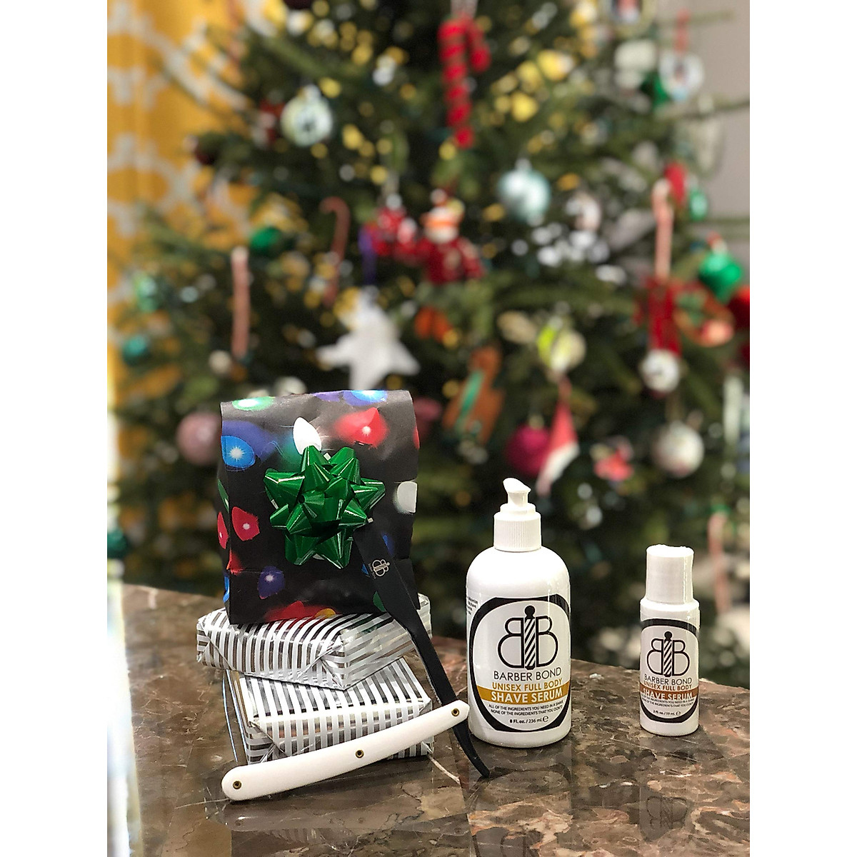 Barber Bond® Premium Unisex Full Body Shave Serum (8oz) Clear Shave Gel