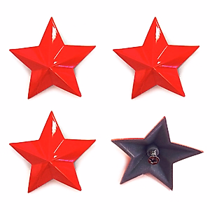 MSA Interchangeable Cap Stars Red