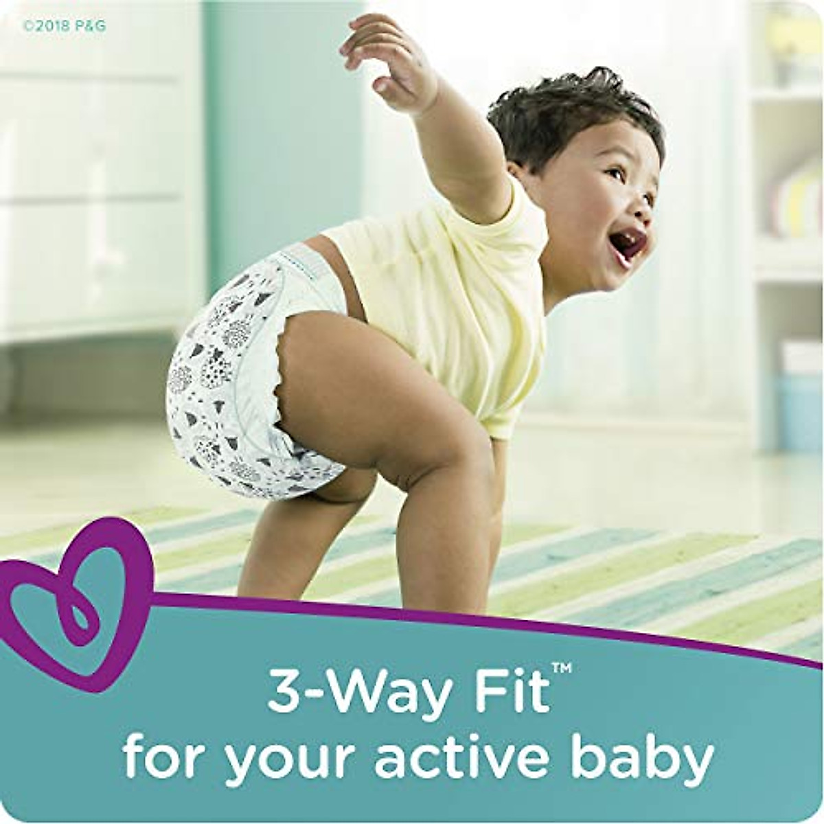 Diapers Size 3, 150 Count - Pampers Cruisers Disposable Baby Diapers, Enormous Pack, Plus Bonus Diapers