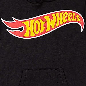 Hot Wheels Big Boys Fleece Pullover Hoodie 14-16