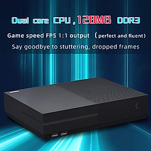 Haihuang Retro Game Console,4K HDMI Screen Pre-Installed 800 Classic Games,Video Game Console Game Speed FPS 1:1 Output with 2PCS Joystick