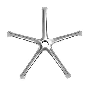 Kaleurrier Chair Stool Base,Office Chair Replacement Parts,Reinforced Sturdy Aluminum 5 Legs Base,Heavy Duty Holds up 400 lbs,in Universal Standard Size - 25 inches (25.2")