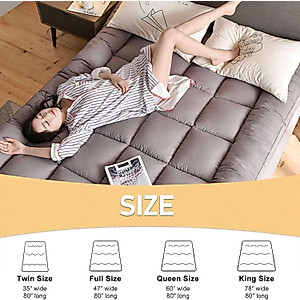 Generic Foldable Portable Mattress, Thick roll-up Mattress, Full Size Mattress, Single Double Mattress, Guest Sleeping mat, Floor Mattress, nap mat, 90*200cm, EBGTABQTA-A-90*200CM