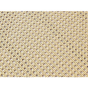 Way2Furn Rattan Chair Set of 2, Mid Century Modern Chair for Kitchen, Cane Dining Chair with Cane Back & Wood Base, Dining Room, Study Room, Living Room, Yard, B&B, Teahouse, Hotel, (Black)