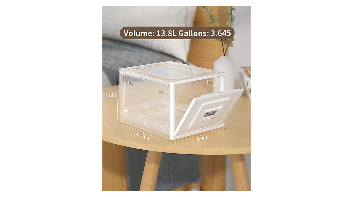 Secure Time Lock Box: Meds, Phone, Food Control & Focus