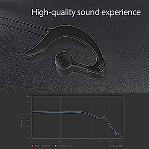 Retevis VOX Hands Free Walkie Talkie Earpiece with Mic, Coil Tube, G Shape Earhook, Compatible RT22 RT21 H-777 RT68 RT19 RT22S RB39 Two Way Radios, 2 Pin Two-Way Radio Earpiece(6 Pack)