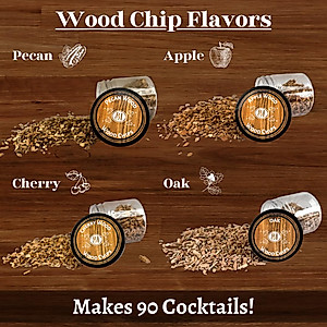 Bourbon Haze Wood Chip Refill For Cocktail Smoker Kit