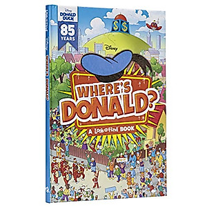 Disney Donald Duck - Where's Donald? A Look and Find Book - PI Kids