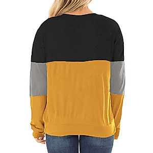 VISLILY 3x Womens Tops Plus Size Long Sleeve Shirts Loose Fit Tunic D 24w