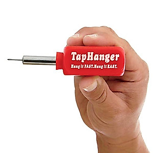 TapHanger Picture Frame Hanging Kit for Drywall - Easy To Use Picture Hanging Tool to Quickly Hang Wooden Frames & Canvases in Less Than A Minute -Includes 80 Reusable TapTacks & Holds Up to 20 Pounds
