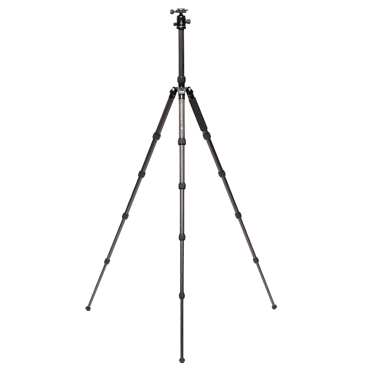 Benro MeFOTO Globetrotter Travel Tripod, Ballhead and Monopod in Black, 2 Series Carbon Fiber Legs, 4 Leg Sections, Twist Leg Locks, Padded Carrying Case (BMGTCBLK)
