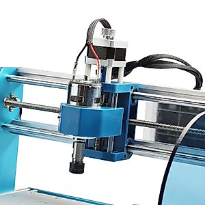 Genmitsu 3018-PROVer V2 Upgraded Desktop CNC Router Machine with GRBL Offline Control, Limit Switches & Emergency-Stop, XYZ Effective Working Area 284 x 180 x 40mm (11.2 x 7.1 x 1.6 inches)