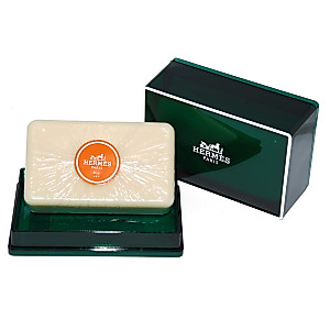 One (1) Luxury Hermès Jumbo Soap - Eau d'Orange Verte Gift Soap - Imported From Hermès Paris 5.2oz / 150g - Beautifully Gift Boxed Perfumed Soap/Savon Parfume
