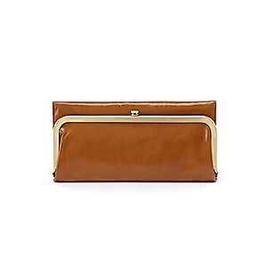 HOBO Rachel Clutch Wallet for Women - Soft Leather Construction with Magnetic Lock Closure, Zipper Pocket, Gorgeous and StylishTruffle One Size One Size