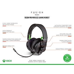 PowerA FUSION Pro Wireless Gaming Headset for Xbox Series X|S
