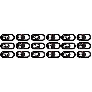 SOLUSTRE 18 Pcs Camera Cover Laptop Camera Protector Webcam Cover Slide Camera Slide Camera Adhesive Webcam Cover Tablet Protector Webcam Slide Cover abs Slider Computer