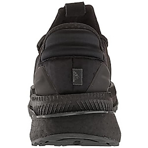 adidas Men's X_PLRBOOST Running Shoe, Black/Grey/Black, 9.5