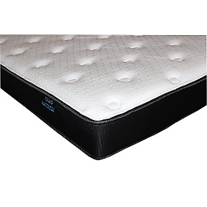 Triad Mattress Elite 8 inch Queen (60x80) Graphite Memory Foam, Cool Gel Foam, Glacier Cooling Stretch Cover, Medium Firm Support, for RV and Campers. Made in The USA