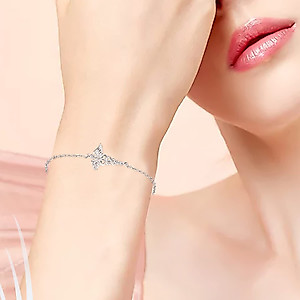 Palpitate Nurse Bracelets for Women Sterling Silver Nurse Gifts Nurse Jewelry Nurse Graduation Nurses Week Gifts Angel Wings RN Grad Registered