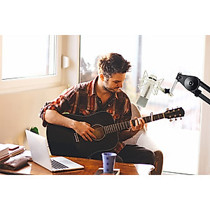 TLM 103 Shock Mount - Microphone Mount Compatible for Neumann TLM 103 M147 Condenser Mic by SUUNTOK,Silver