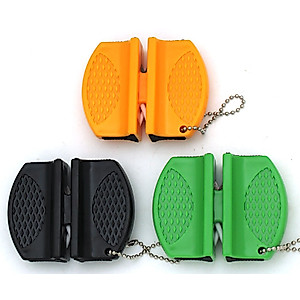 Snake Eye Tactical Dual Stage Portable Knife Sharpener Outdoors Camping Hunting Fishing