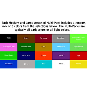 eco2go Large Heavy Duty Nylon Drawstring Laundry Bags in Assorted Colors, (5 Pack) (3040JN-AST-5)