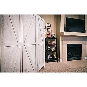 Premium Home Room Divider: Room dividers and Folding Privacy Screens, Privacy Screen, Partition Wall dividers for Rooms, Room Separator, Temporary Wall, Folding Screen, Rustic Barnwood (White)