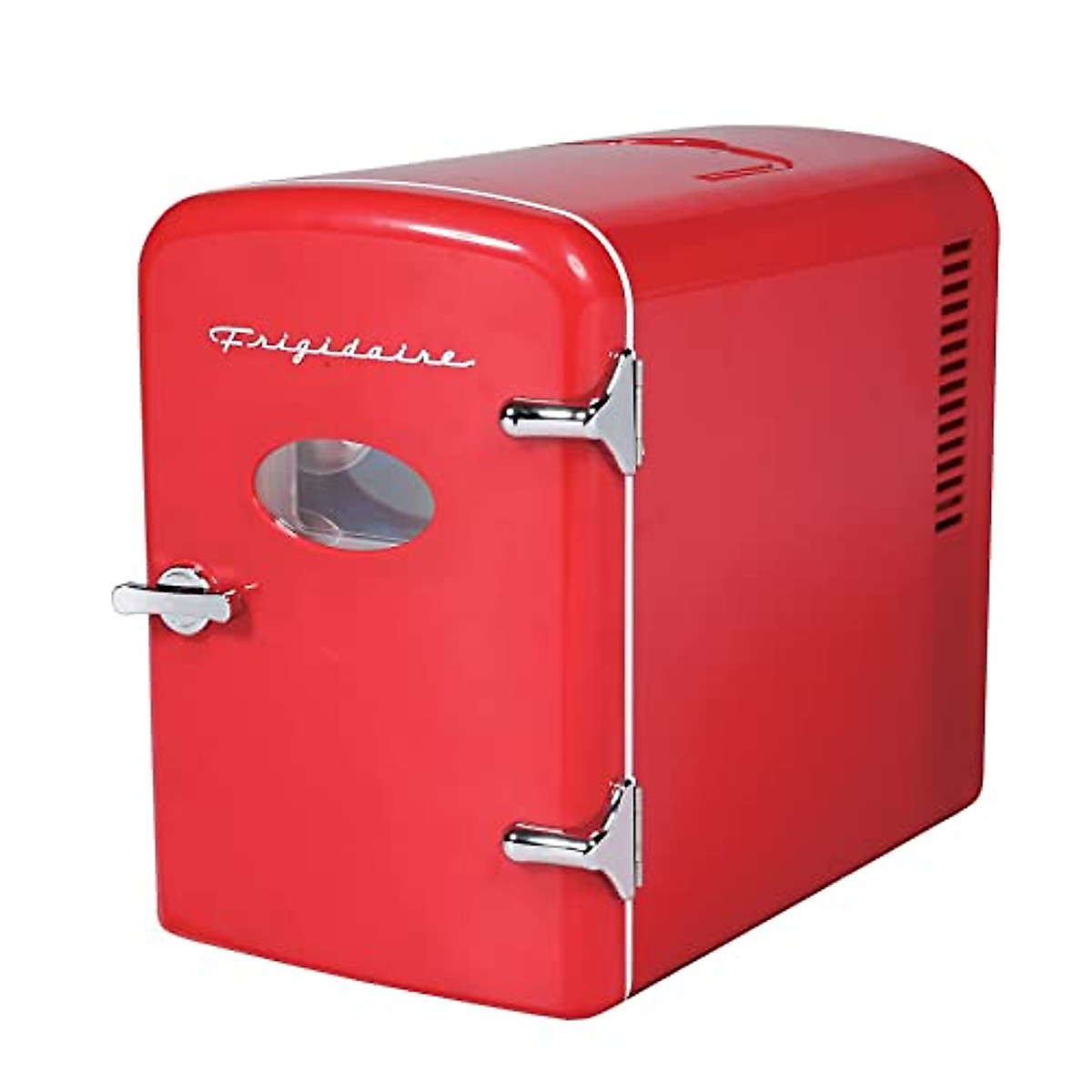 Frigidaire EFMIS175-RED Portable Mini Fridge-Retro Extra Large 9-Can Travel Compact Refrigerator, 5L, RED