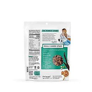 Purely Elizabeth, Vanilla Almond Butter, Keto Granola with MCT Oil, Grain-Free (3 Ct, 8oz Bags)