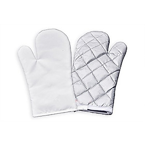 Blank Oven Mitts Sublimation Set 2 Pieces ( both are right-handed glove ) Heat Thermal Transfer Polyester Logo Image printing
