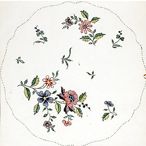 An original design for a porcelain plate
