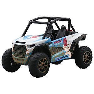 Sunny Days Entertainment Maxx Action Mini Off-Road Lights & Sounds Vehicles – 3 Pack with Motorcycle with Dirt Mound, ATV and Sports Vehicle