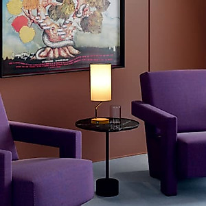 Upgraded Smart Bedside Table Lamp with Wireless Charger & USB Ports - Touch Control LED Desk Lamp for Bedroom, Dimmable Wooden Nightstand Lamp with Fabric Shade for Living Room, Kid's Room,or Office