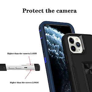 showdd Magnetic Designed for iPhone 13 pro max Case, Drop Protection Heavy Duty,Compatible with MagSafe,Dustproof,No Fading, No Yellowing,for Men Women, Purple Rose Gold