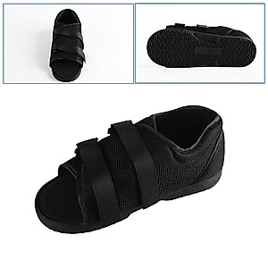 SUPVOX Post Op Shoe Lightweight Medical Walking Boot Post Injury Surgical Foot Cast Toe Orthopedic Support Brace for Broken Bone Men Women Fracture Recovery