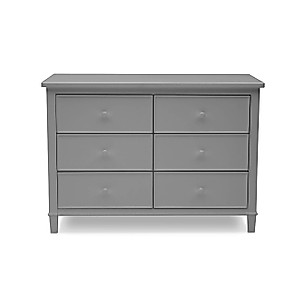 Delta Children Haven 6 Drawer Dresser, Grey