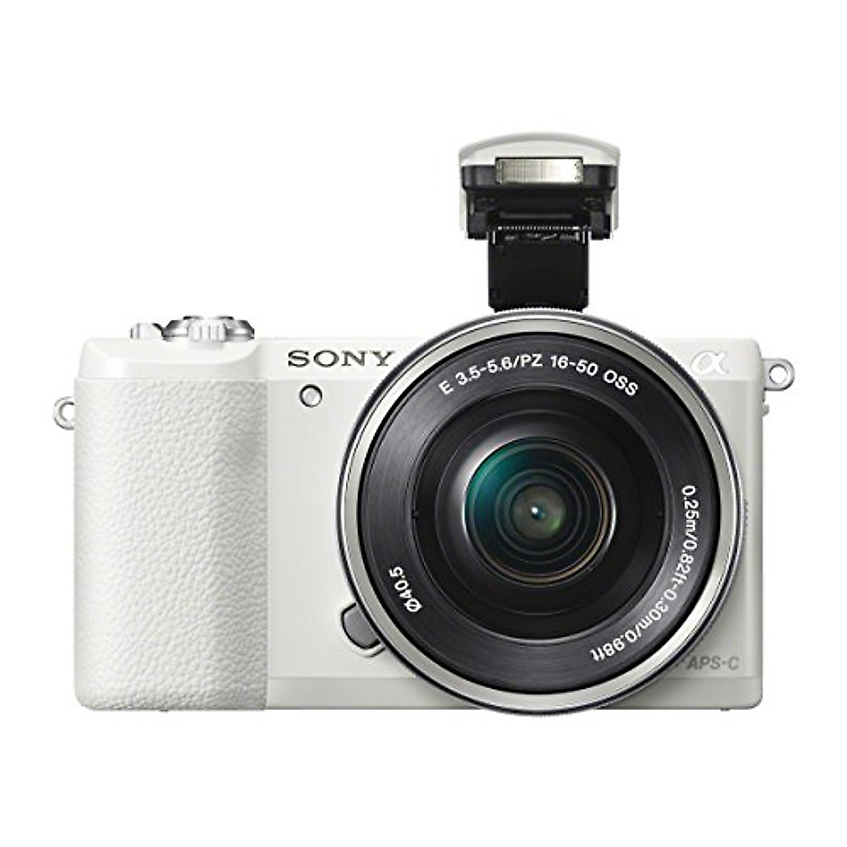 Sony a5100 16-50mm Mirrorless Digital Camera with 3-Inch Flip Up LCD (White)