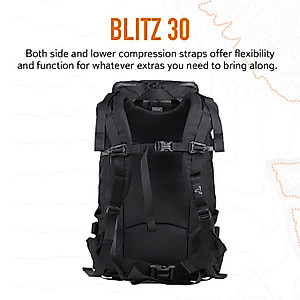 Mystery Ranch Blitz 30 L/XL Backpack - Easy Traveling Use, Black