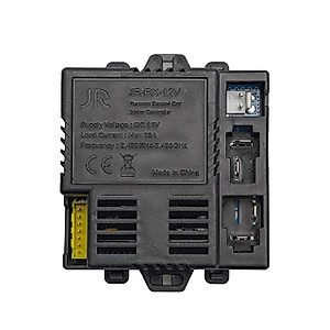 Kid Powered Ride On Car 2.4G Remote Control and JR-RX-12V Receiver Kit Control Box Motherboard Accessories for Children Electric Ride On Toys Replacement Parts