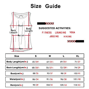 icyzone Open Back Yoga Tops for Women - Activewear Workout Clothes Exercise Fitness Tank Tops Gym Shirts(M,Mocha)