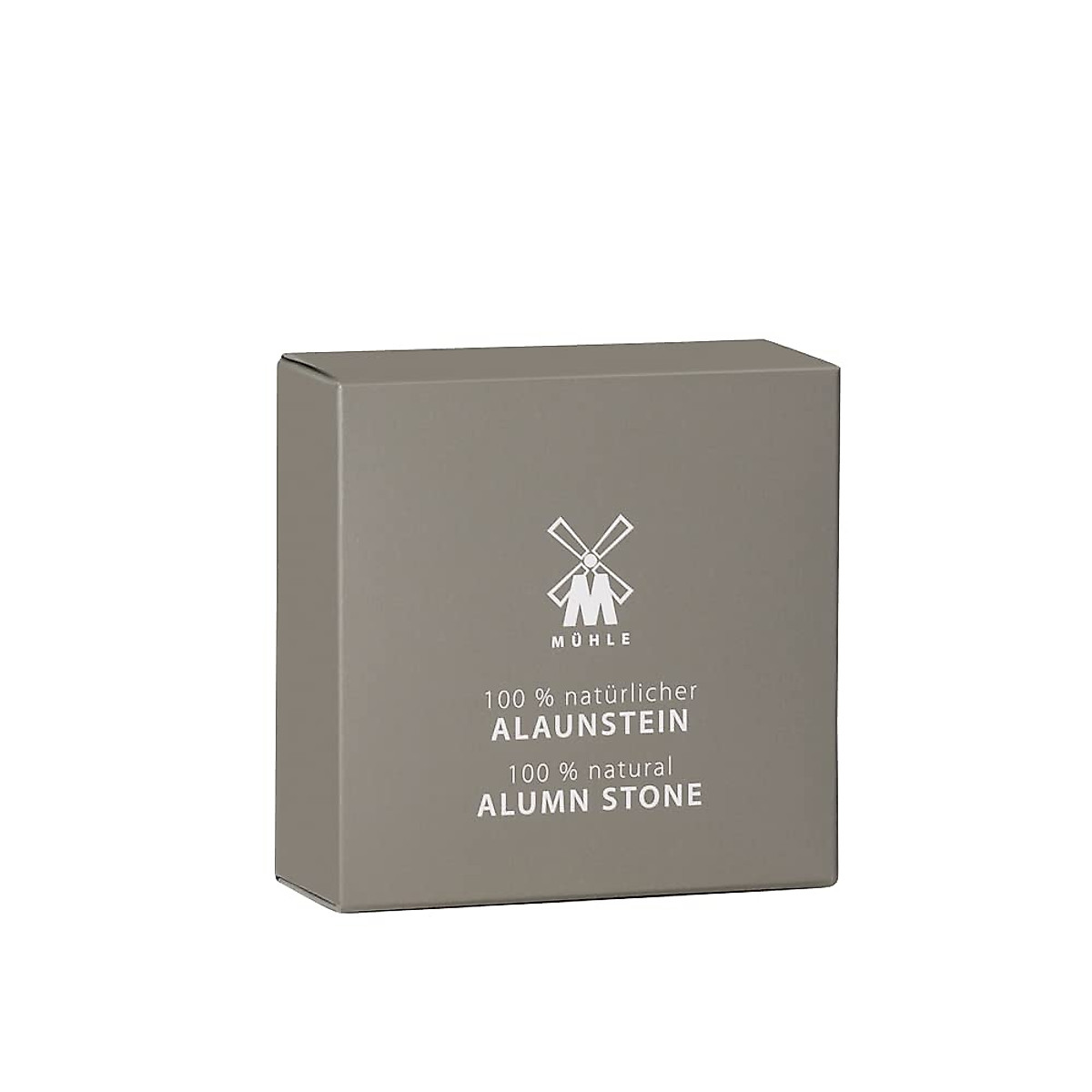 MÜHLE Alum Block - All Natural Aftershave, Antiseptic, Helps Heal Nicks, Cuts, and Razor Bumps