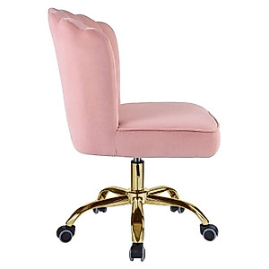 Acme Furniture Moyle Office Chair, Gold