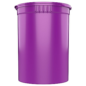 30 Dram CR Plastic Packaging Pop Top Containers - Child Resistant Travel Holder Vial Bottles - 160 qty (Purple)